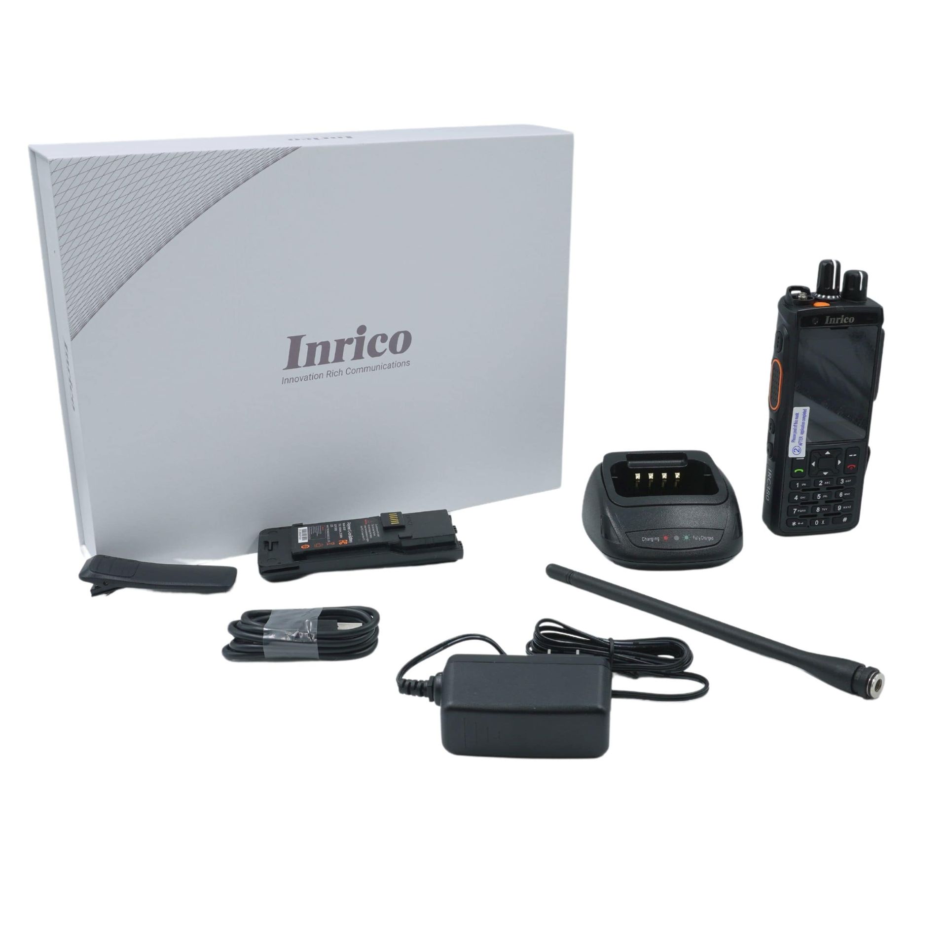 Inrico IRC380 Portable Dual Mode PoC/DMR (UHF & VHF) Radio